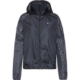 Nike Sportjacke 'Tempo Repel Flash' Damen Größe M silbergrau / schwarz