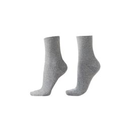 CALZEDONIA Socken Damen Gr&ouml;&szlig;e 36/38 grau / graumeliert