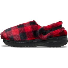 Crocs Clogs 'Classic' Damen Gr&ouml;&szlig;e 48.5 rot / schwarz