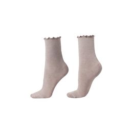 CALZEDONIA Socken Damen Gr&ouml;&szlig;e 36/41 taupe