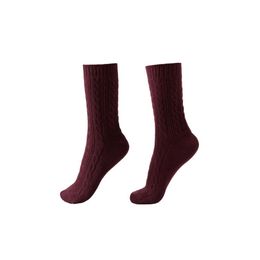 CALZEDONIA Socken Damen Gr&ouml;&szlig;e 36/41 rot