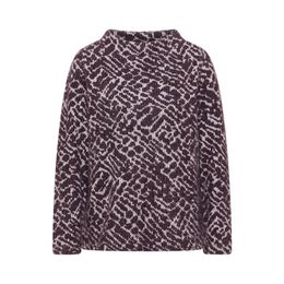 Cecil Shirt Damen Gr&ouml;&szlig;e XS aubergine / wei&szlig;
