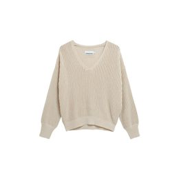 armedangels Pullover 'Rabeaa Crochet Lino' Damen Gr&ouml;&szlig;e S wei&szlig;