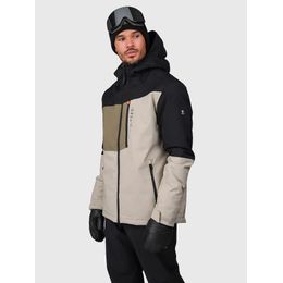 Brunotti Skijacke Herren Größe XL beige / braun / schwarz