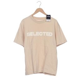 Selected T-Shirt Herren Gr&ouml;&szlig;e L Second Hand beige