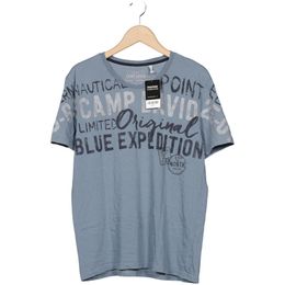 CAMP DAVID T-Shirt Herren Gr&ouml;&szlig;e L Second Hand hellblau