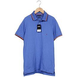 Tommy Hilfiger Poloshirt Herren Größe L Second Hand blau