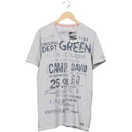 CAMP DAVID T-Shirt Herren Gr&ouml;&szlig;e L Second Hand grau