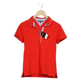 Tommy Hilfiger Poloshirt Damen Größe S Second Hand rot