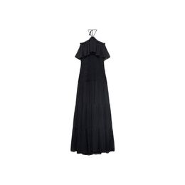 Mango Kleid Damen Größe 38 schwarz Winterkleid