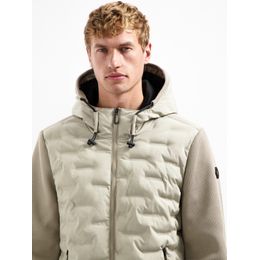 NO EXCESS Jacke Herren Größe M greige