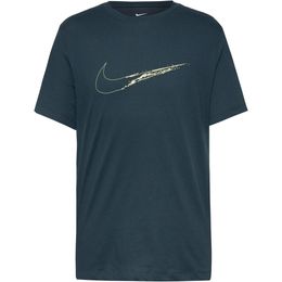 Nike Funktionsshirt 'DF' Herren Gr&ouml;&szlig;e XXL dunkelgr&uuml;n / silber