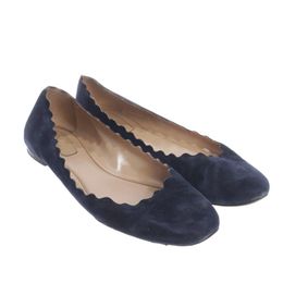 Chlo&eacute; Chlo&eacute; Halbschuhe Damen Gr&ouml;&szlig;e 41 Second Hand navy