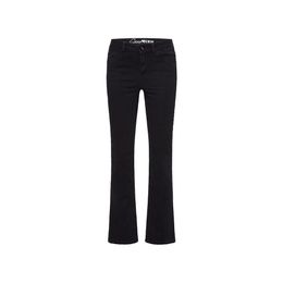 SOCCX Flared Jeans PA:LA Regular Fit Damen Größe 31 schwarz