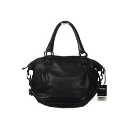 Abro Handtasche gross Leder Damen Größe One Size Second Hand schwarz
