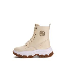 Guess Lace-Up Ankle Boots 'Benzon' female Beige size 37