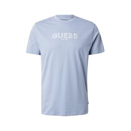 Guess T-Shirt Herren Gr&ouml;&szlig;e S hellblau / wei&szlig;