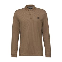 Street One MEN Poloshirt Herren Größe XXL hellbraun