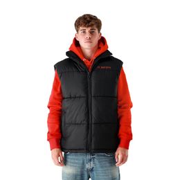 FC Bayern M&uuml;nchen FC BAYERN M&Uuml;NCHEN Weste Puffer Herren Gr&ouml;&szlig;e L schwarz