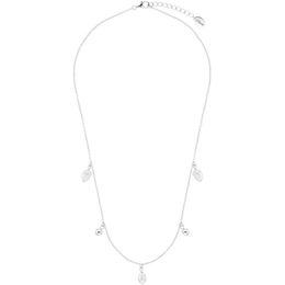 s.Oliver Kette Damen Größe One Size silber / perlweiß