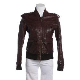 Golden Goose Deluxe Brand Golden Goose Lederjacke / Ledermantel Damen Gr&ouml;&szlig;e S Second Hand braun