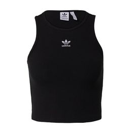 adidas originals Top 'Essentials' Damen Größe 4XS schwarz / weiß