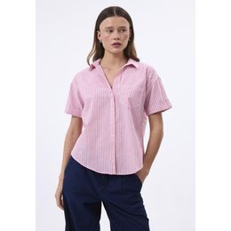 Felix Hardy Bluse Damen Gr&ouml;&szlig;e XL pink / wei&szlig;