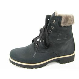 Panama Jack Schn&uuml;rstiefelette 'Igloo' Damen Gr&ouml;&szlig;e 37 schwarz Winterschuhe