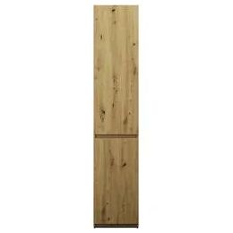 Burgbad Lin20 Hochschrank freistehend mit 2 T&uuml;ren, T&uuml;ranschlag rechts, 400x345x2000mm, HSPJ040RF5353, Farbe: Eiche Dekor Urban