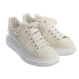 Alexander McQueen Turnschuhe / Sneaker Damen Gr&ouml;&szlig;e 38.5 Second Hand beige