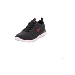 Skechers Sneaker 'Summits Louvin' Herren Größe 39 grau / rot / schwarz