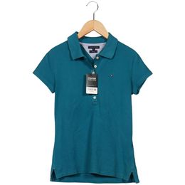 Tommy Hilfiger Poloshirt Damen Größe S Second Hand blau