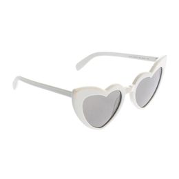 SAINT LAURENT Sonnenbrille Damen Größe One Size Second Hand weiß