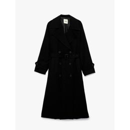 KOTON Between-Seasons Coat female Black size 48