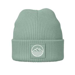 Neverless Beanie 'Mountain' female Green size Onesize