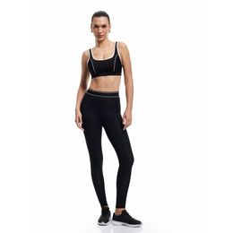 KOTON Leggings Damen Gr&ouml;&szlig;e S schwarz