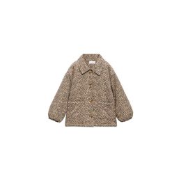 Mango Kids Between-Season Jacket 'Guinea' girl Brown size 4-5 Jahre
