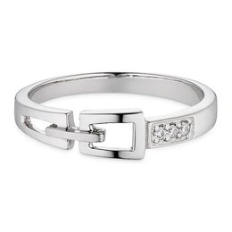 Bruno Banani LM Ring Damen Gr&ouml;&szlig;e 54 silber