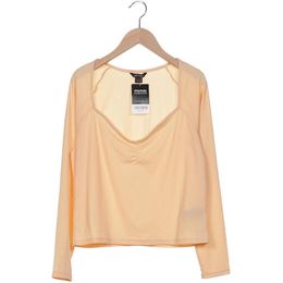 MONKI Langarmshirt Damen Größe L Second Hand beige