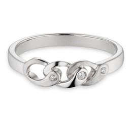Bruno Banani LM Ring Damen Gr&ouml;&szlig;e 54 silber