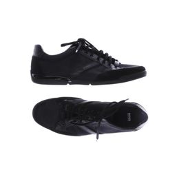 BOSS Black Sneaker Herren Gr&ouml;&szlig;e 42 Second Hand schwarz