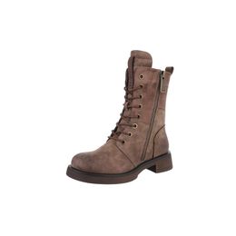Ital-Design Schn&uuml;rstiefelette Damen Gr&ouml;&szlig;e 39 braun Winterschuhe