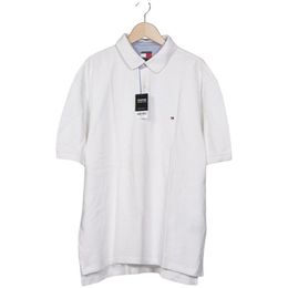Tommy Hilfiger Poloshirt Herren Größe XL Second Hand weiß