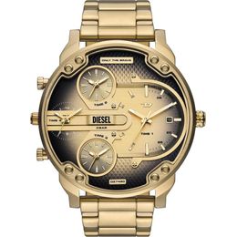 Diesel Analog Watch male Gold size One Size