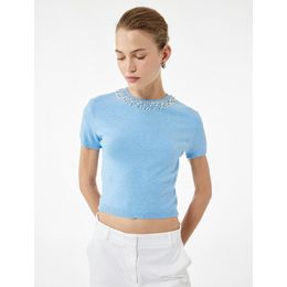 KOTON Pullover Damen Größe S blau