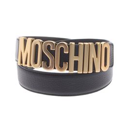 Moschino Gürtel Damen Größe M Second Hand schwarz