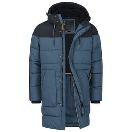 INDICODE Jeans Winter Coat 'Kenter' male Blue size S