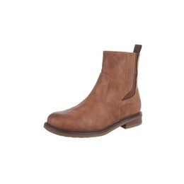 Ital-Design Stiefelette Damen Größe 40 camel Winterschuhe