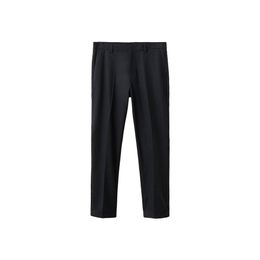 Mango Man Pleat-Front Pants 'Murlo' male Blue size 40