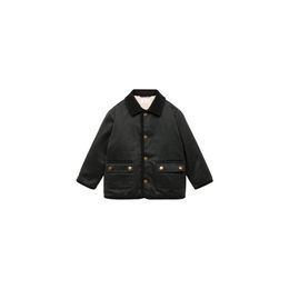 Mango Kids Jacke 'Harry' Jungen Größe 93/98 dunkelgrün / schwarz